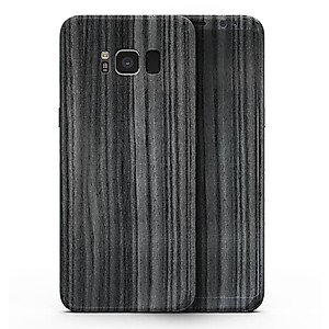 Design Skinz Design Skinz Dark Ebony Woodgrain Full-Body Wrap Decal Skin-Kit for The Galaxy S8