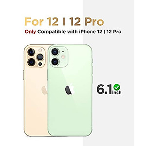 GVIEWIN for iPhone 12 Case and iPhone 12 Pro Case 6.1 Inch 2020, Marble Parttern Ultra Slim Thin Glossy Soft Durable TPU Shockproof Scratch-Proof Phone Protective Covers for Women (Drift Sand/Brown)