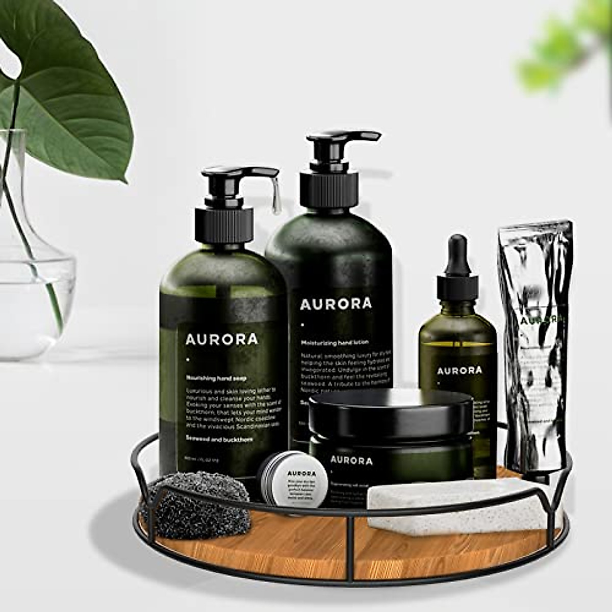 9" & 10" Lazy Susan Organizer - Carbonized Black