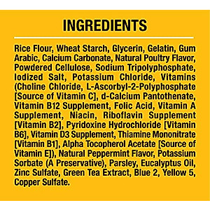 PEDIGREE DENTASTIX Dental Dog Treats for Toy/Small Dogs Fresh Flavor Dental Bones, 12.7 oz. Pack (78 Treats)