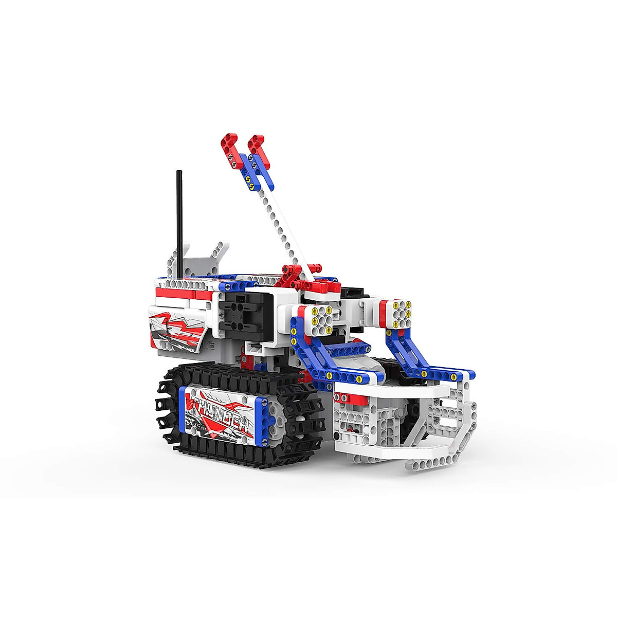 UBTECH JIMU Robot Competitive Series: Champbot Kit/ App-Enabled Building & Coding STEM Robot Kit (522 Pcs) from Robotics , Blue