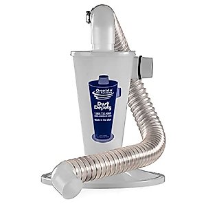 Dust Deputy Plus Anti-Static Retrofit Cyclone Separator Kit for Wet/Dry Shop Vacuums with Collapse-Proof Bucket Lid and Hose (DD Plus)
