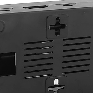 Raspberry Pi Case, 3B/3B+ ABS Shell Enclosure Sturdy Enclosure Box for Raspberry Pi Widely Used for Repair Parts for Man(Black)