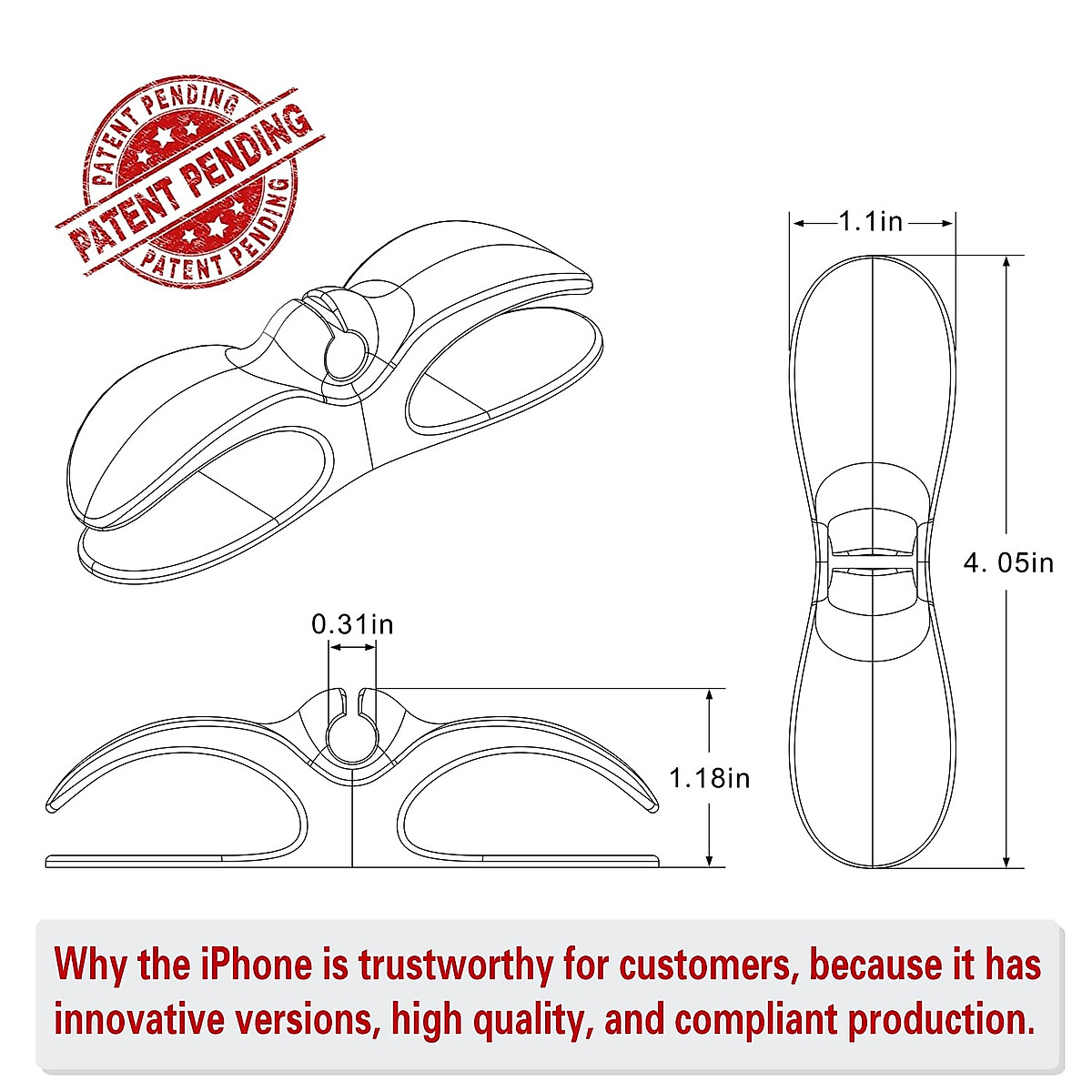 Cord Wrappers for Kitchen Appliances, Upgraded Kitchen Gadgets Cord Organizer Winder Keeper Holder for Appliances Coffee Maker, Air Fryer, Mixer, Toaster, Kitchen Accessories Attachments