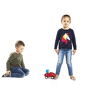 BANDAI TO77400 Pocoyo Racing Car, No Colour, Normal