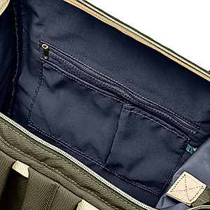 anello(アネロ) Anero ATB2521Z Backpack with Clasp, Large, A4 Base, Water Repellent, Multiple Storage, PC Storage, Olive