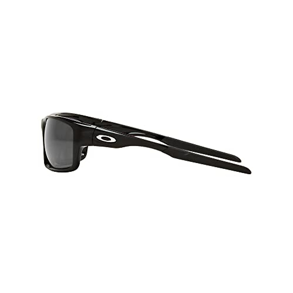 Oakley Men's OO9225 Polarized Rectangular Sunglasses, Polished Black, 60mm