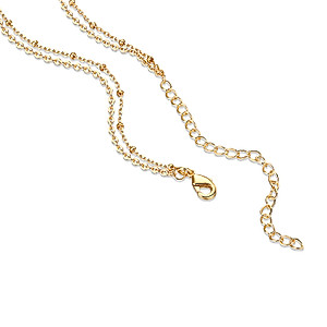 PAVOI 14K Gold Plated Pendant Necklaces Cute Butterfly Jewelry | 9.3x2.0x12mm Womens Necklaces | 925 Sterling Silver Jewelry for Women | Yellow Gold