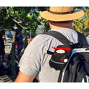 Owie Ninja Small Mini Compact First Aid Kit for Parents on The Go and Hanging in a Diaper Bag, Travel, Purse or Use it at Home or Outdoor