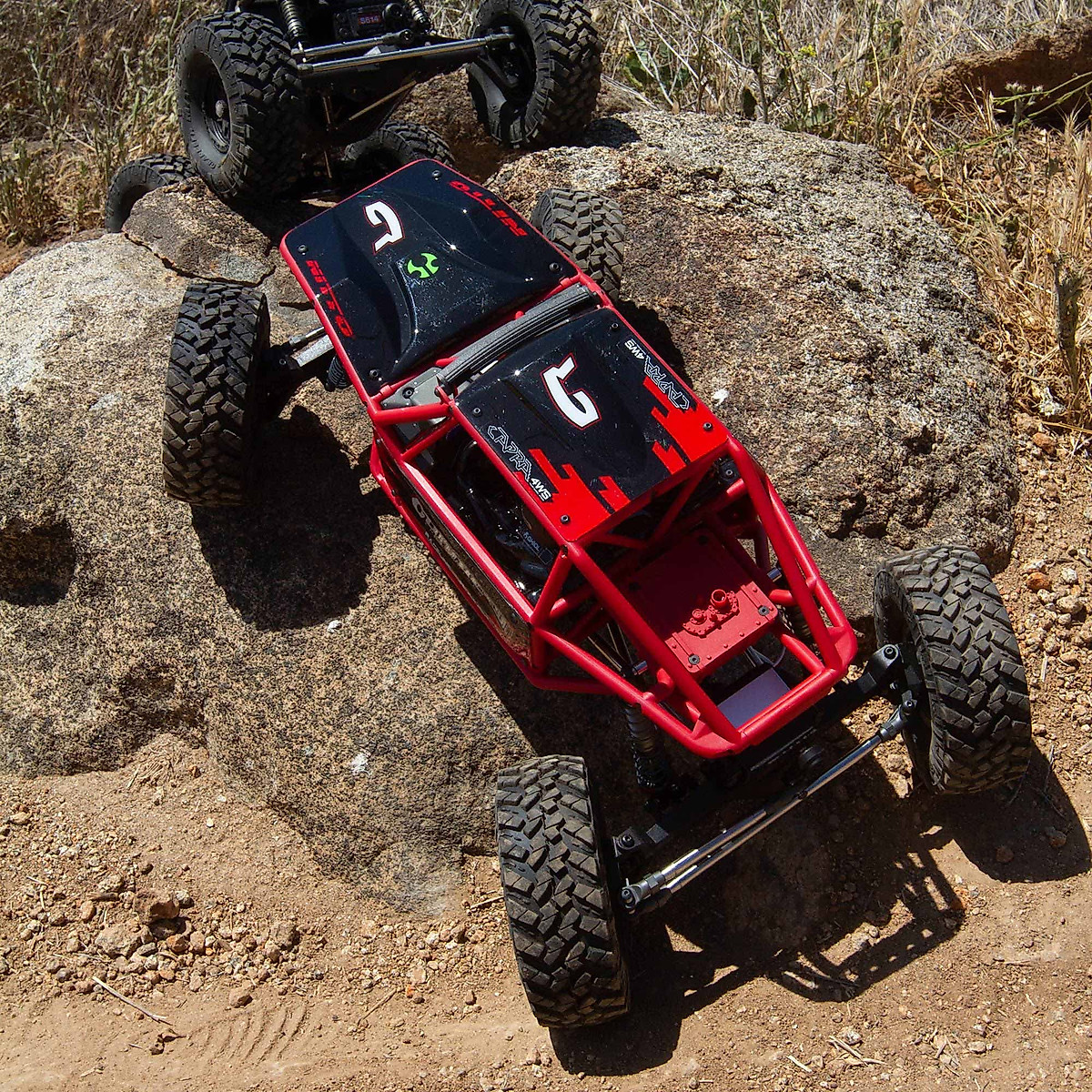 Axial RC Truck 1/10 Capra 1.9 4WS Unlimited Trail Buggy RTR (Batteries and Charger Not Included), Black, AXI03022BT2