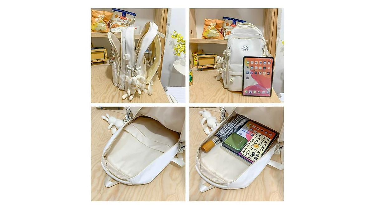 Cute Preppy Backpack - Stylish Kawaii College Essentials