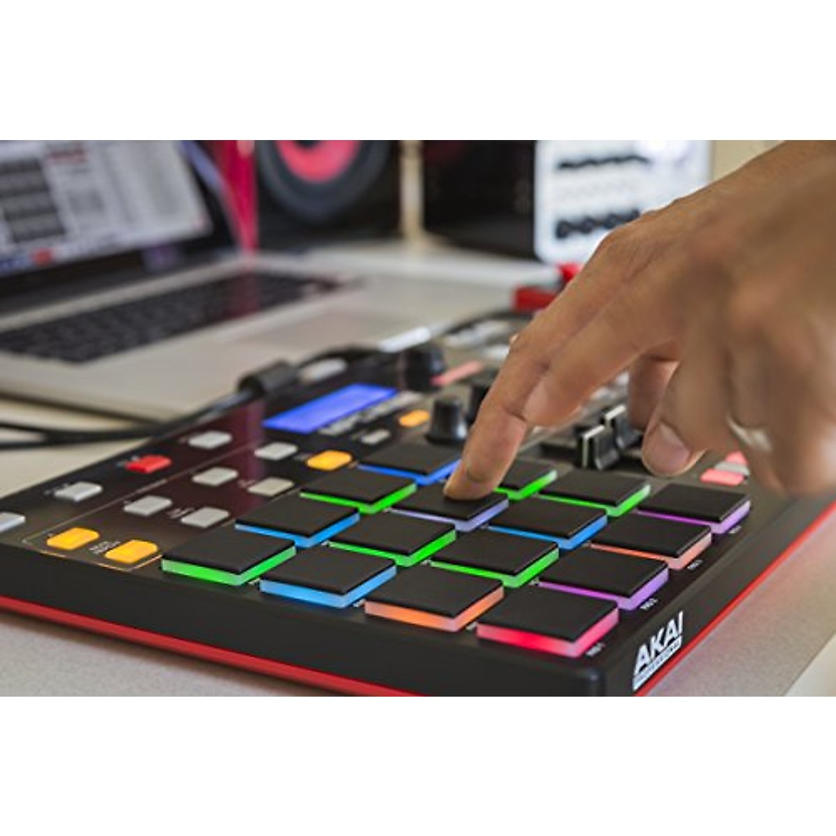 Akai Professional MPD232 | MIDI Drum Pad Controller with Software Download Package (16 pads / 8 knobs / 8 buttons / 8 faders)