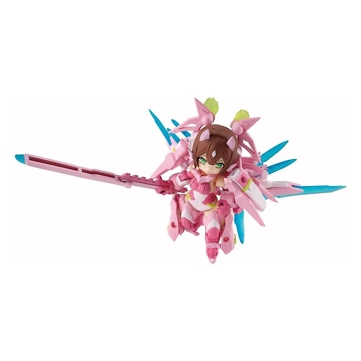 Megahouse Desktop Army Megami Device Asra Series (Cherry Blossom Oni, Aoi) Box of 4, Multiple Colors (MH83138)