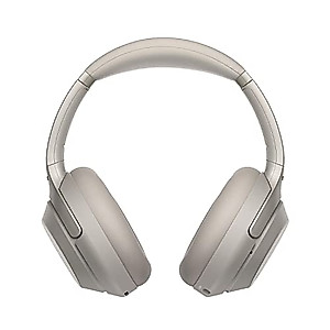 SONY WH1000XM3 Bluetooth Wireless Noise Canceling Headphones Silver WH-1000XM3/S (Renewed)