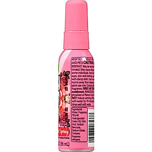 Air Wick V.I.P. Pre-Poop Toilet Spray, Up to 100 uses, Contains Essential Oils, Rosy Starlet Scent, Travel size, 1.85 oz, Holiday Gifts, White Elephant gifts, Stocking Stuffers