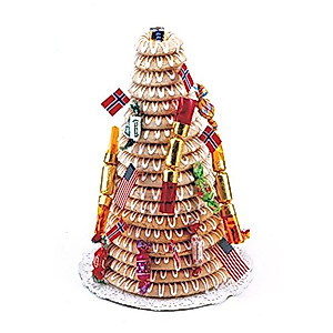 Norpro Cake Forms Nonstick Kransekake Norwegian Dessert Ring Tower New