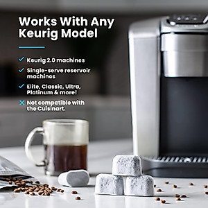12 Pack Keurig Filter Replacement by - Compatible with Keurig Coffee Machine (2.0 and older)