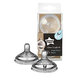 Tommee Tippee Ctn Teats Medium Flow