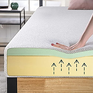 ZINUS 6 Inch Ultima Memory Foam Mattress / Pressure Relieving / CertiPUR-US Certified / Mattress-in-a-Box, Twin , Brown