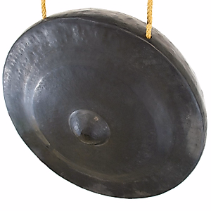 Vietnamese Trung Sister Gongs - 22" to 32" - Includes Mallet/Deep Rim Bronze Gong/Thundering Vibration/Great for Yoga & Meditation