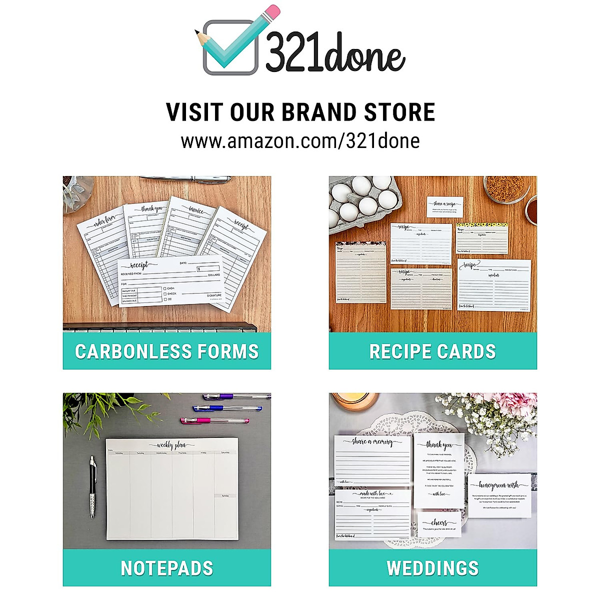 321Done Birthday Wishes and Advice (50) 4x6" White Cards - Good Advice, Best Wishes, Memories Cards - Bday Party Idea Activity - Sweet 16, 30th, 40th, 50th - Fun Ad Lib Prompts - Made in USA