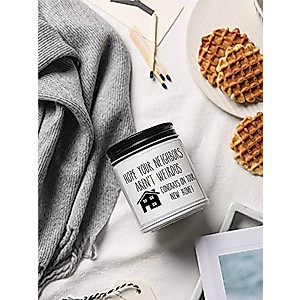 Housewarming Gifts for New Home, Housewarming Scented Candle, New House, Moving, New Homeowner Gift Idea (White)