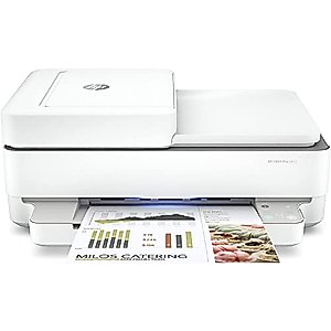 HP ENVY Pro 6455 Wireless All-in-One Printer, Mobile Print, Scan & Copy, Auto Document Feeder, HP Instant Ink ready, Works with Alexa (5SE45A)