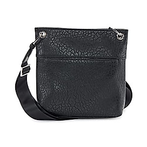 DKNY Gregorio TZ Crossbody, Black/Silver