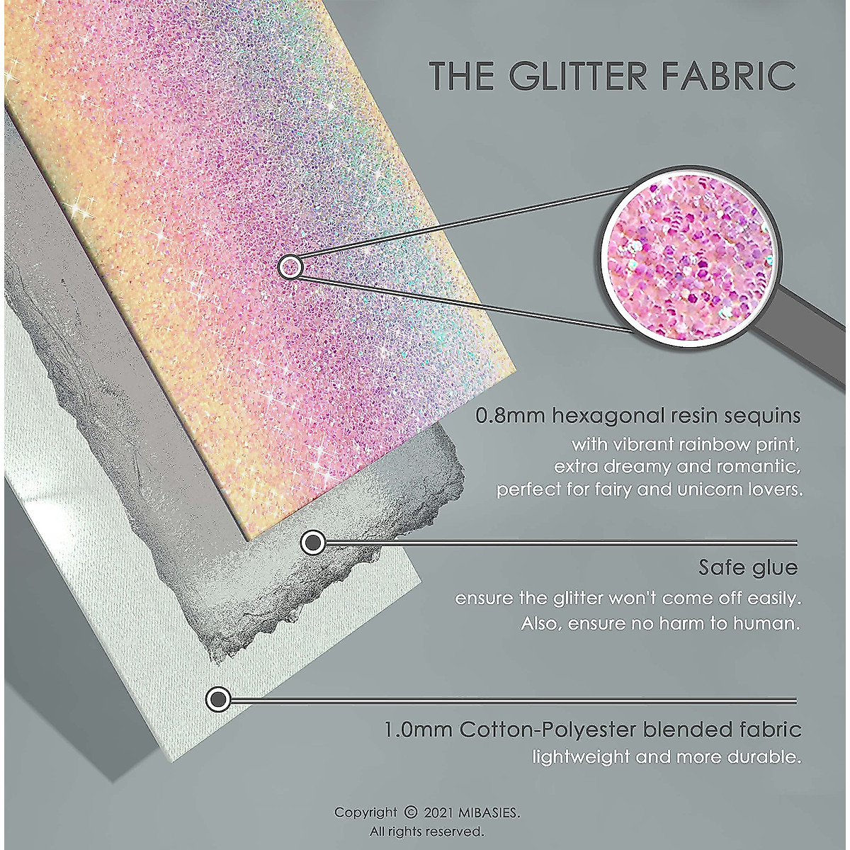 mibasies Mini Backpack for Girls Kids Rainbow Purse