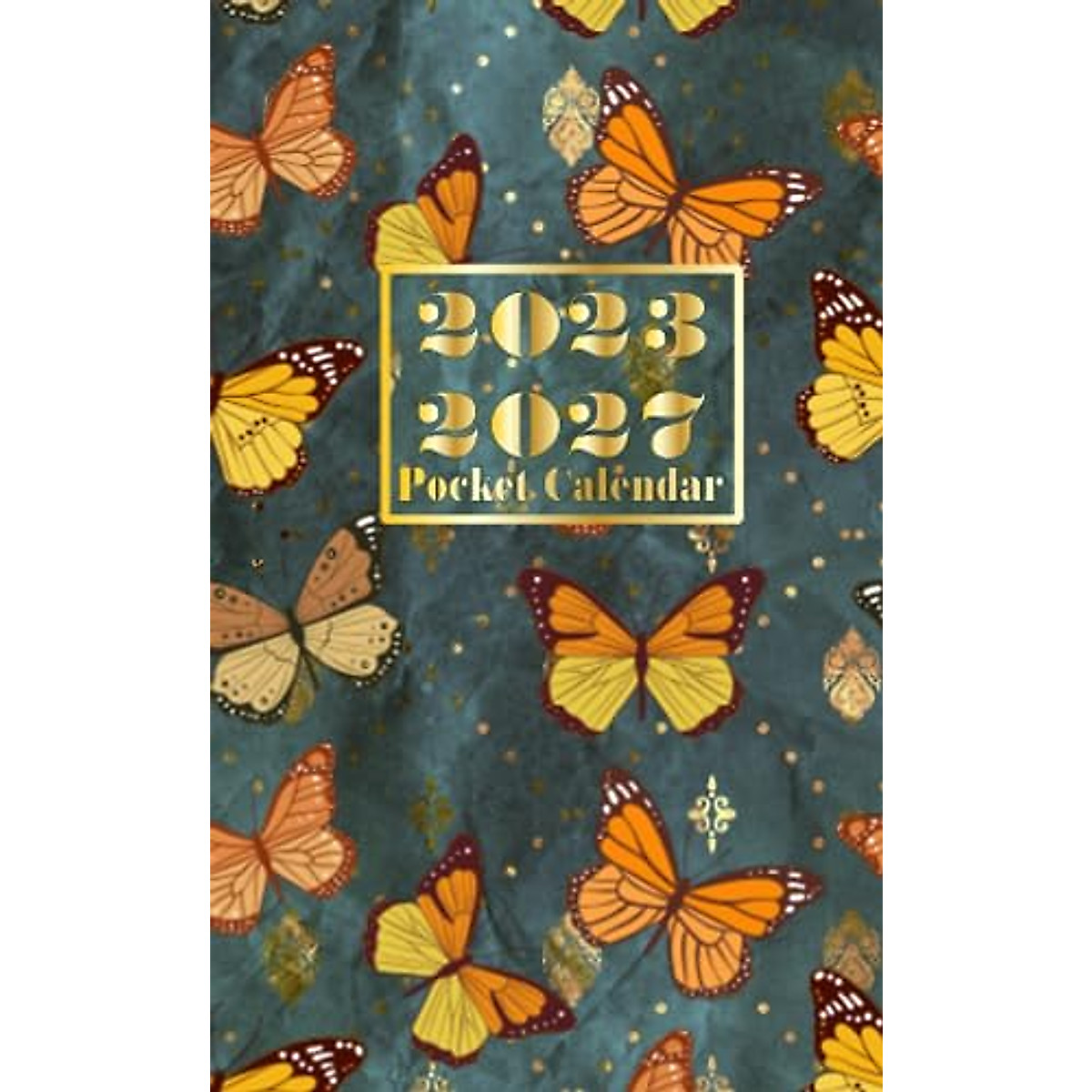 2023-2027 Pocket Planner Calendar for Purse: 5 Years From July 2023 To December 2027 | Appointment Calendar Purse Size 4 x 6.5 | 54 Months With ... , Birthdays | Contact List | Password Keeper