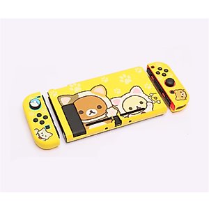 MUDEVIL Protective Case for Nintendo Switch | Cute Rilakkuma | Anti-Scratch Shockproof Slim Cover Case for Nitendo Switch and Joy-Con