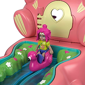 Polly Pocket Flip and Find Sloth Compact
