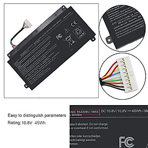 Gomarty PA5208U-1BRS Battery Compatible with Toshiba Satellite P55W E45W E45W-C4200X E45W-C4200 P55W-C5204 P55W-C5208 P55W-C5200X P55W-C5314; Chromebook CB35-B3330 CB35-B3340 CB35-C3300 CB35-C3350