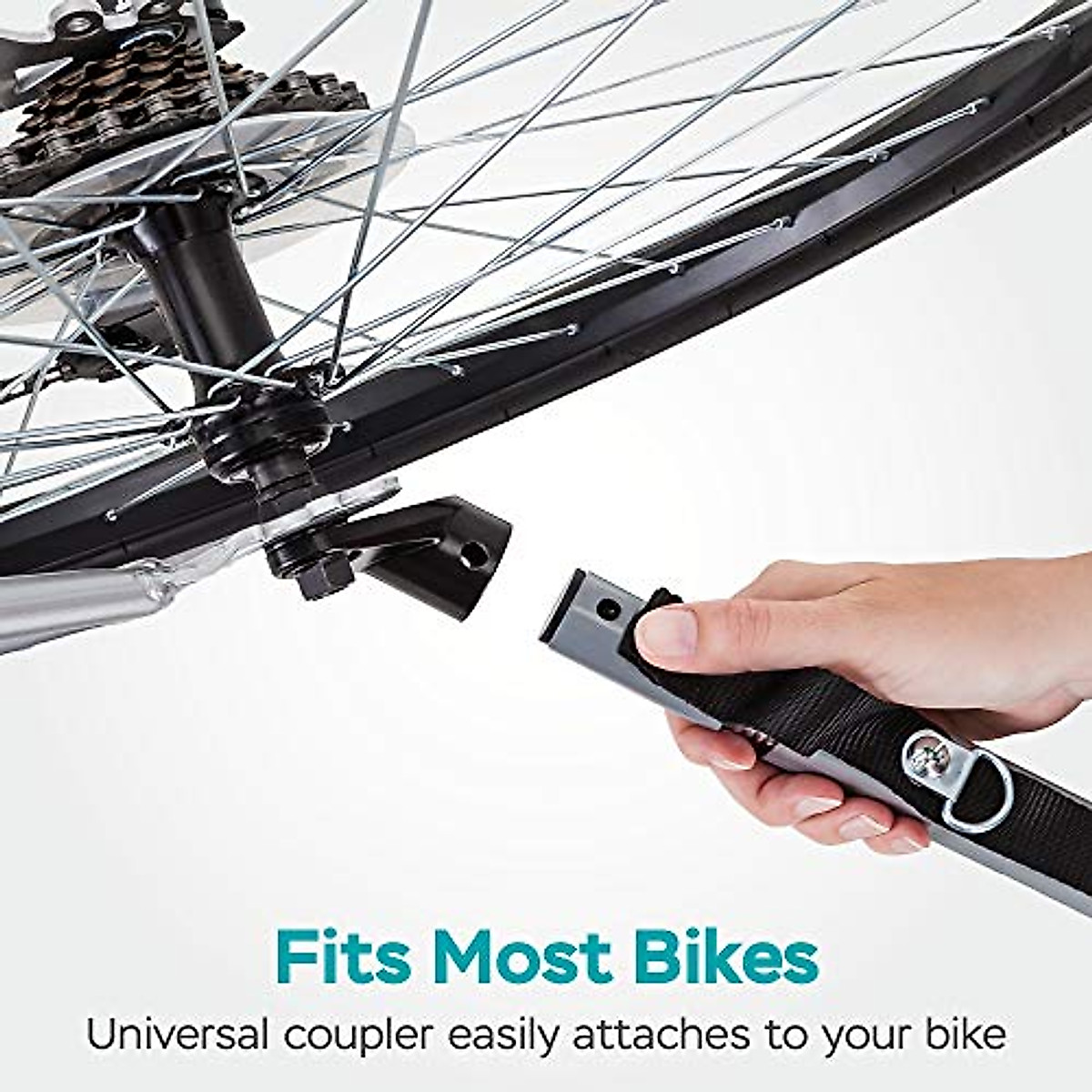 Instep Quick-N-EZ Double Tow Behind Bike Trailer, Converts to Stroller/Jogger, Green