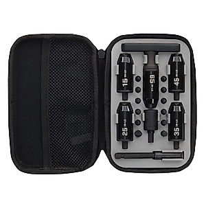 Wheeler F.A.T. Stix with 12 Screwdriver Bits, 5 Torque Limiters, and Storage Case for Firearm Building and Maintenance