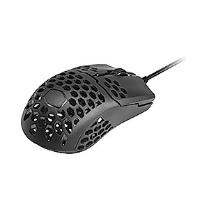 Cooler Master MM710 53G Gaming Mouse with Lightweight Honeycomb Shell, Ultralight Ultraweave Cable, Pixart 3389 16000 DPI Optical Sensor