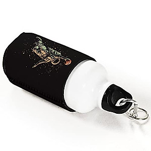 Can Cooler Sleeves Coozies for Cans And Bottles Insulators Basketball Astronaut Space Print PVC Elastic Reusable