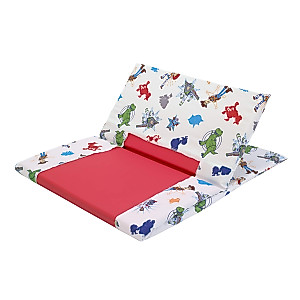 Disney Toy Story 4 - Blue, Green, Red & White Preschool Nap Pad Sheet