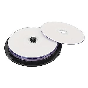 Mini Recordable Blank DVD R Discs Disk, 4.7GB 16X High Speed Blank DVDs for Burning Video，DVD Discs Blank, Recordable DVDs for Music Video Photos(10 PCS)