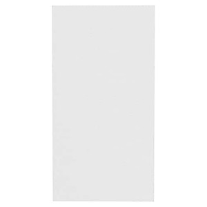 Side Table White 19.7"x10.2"x19.7" Engineered Wood Stylish End Table for Any Space Chic End Table for Modern Homes