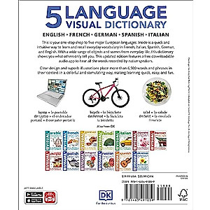 5 Language Visual Dictionary (DK Bilingual Visual Dictionaries)