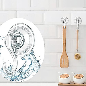 NUZYZ Wall Towel Hooks Coat Hook Hanging Hooks, Heavy Duty Stick on Wall Door Hooks Waterproof Reusable Towel Hooks Adhesive Holders for Hanging Clothes Kitchen Bathroom Adhesive Hooks