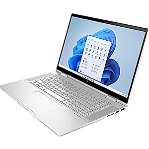 2022 HP Envy X360 15 15t 2-in-1 Touchscreen (Intel 10-Core i7-1255U, 32GB RAM, 1TB SSD, Webcam, Stylus) 15.6" FHD Convertible Laptop, Backlit, 2 x Thunderbolt 4, Windows 11 Home (Renewed)