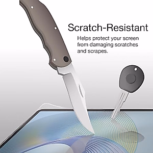 BoxWave Screen Protector Compatible with Ecobee SmartThermostat EB-STATE5-01 - ClearTouch Crystal Privacy (2-Pack), Privacy Screen Protector Flexible Film Clear