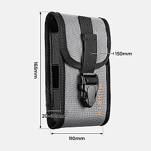 MUNBYN 2024 Android Barcode Scanner 035Pro, Android13 PDA, 4GB+64GB Barcode Scanner with Keypad, and Scanner Holster for Zebra/USPS Scanner, Rugged Carrying Barcode Scanner Holster for Zebra TC75x