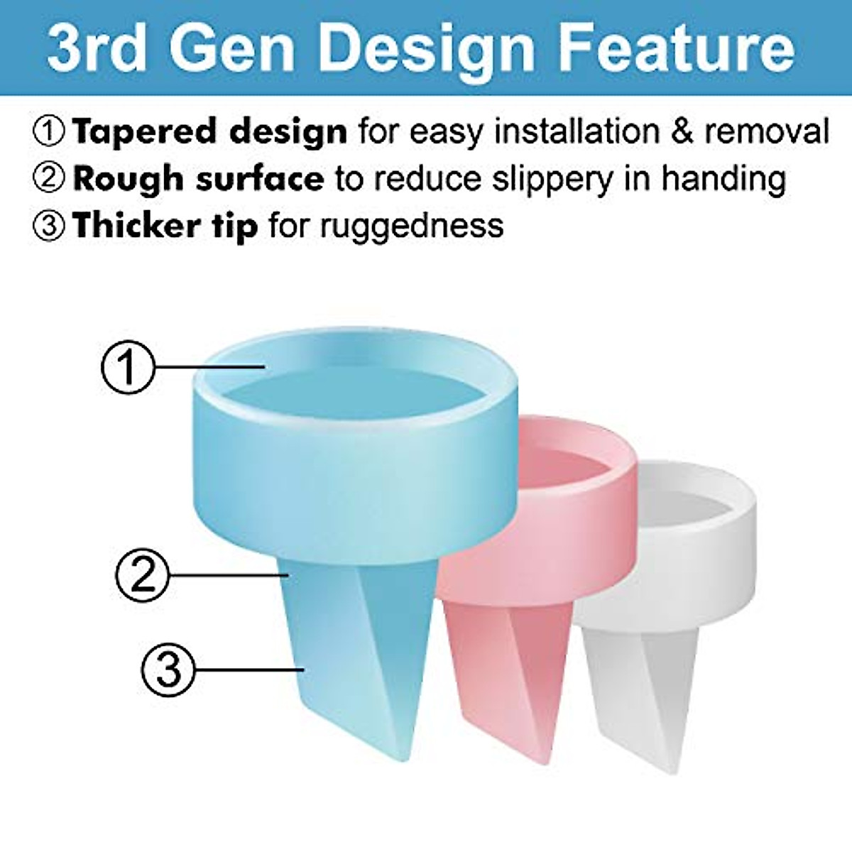 Maymom 17mm Flange and Duckbill Valve Compatible with Spectra S1 Spectra S2 Breastpump Not Original Spectra S2 Accessories Not Original Spectra Pump Parts Replace Spectra Duckbill Valve and Flange