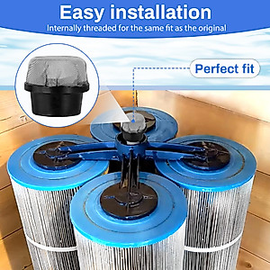 190106Z Screen Cap Air Bleeder Screen Replacement for Pentair, EasyClean D.E. and Quad D.E Filters.190106z Screen Cap,Screen Cap 190106z,190106z Pentair (1 Pcs)