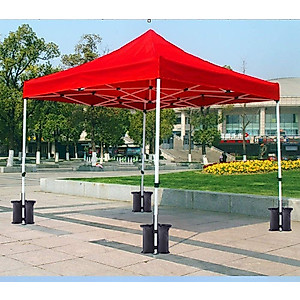 TESSLOVE Industrial Grade Weight Bags, Sand Bags Leg Weights for Pop up Canopy Tent, Patio Umbrella, Outdoor Furniture(Bags Only, Sand Excluded)