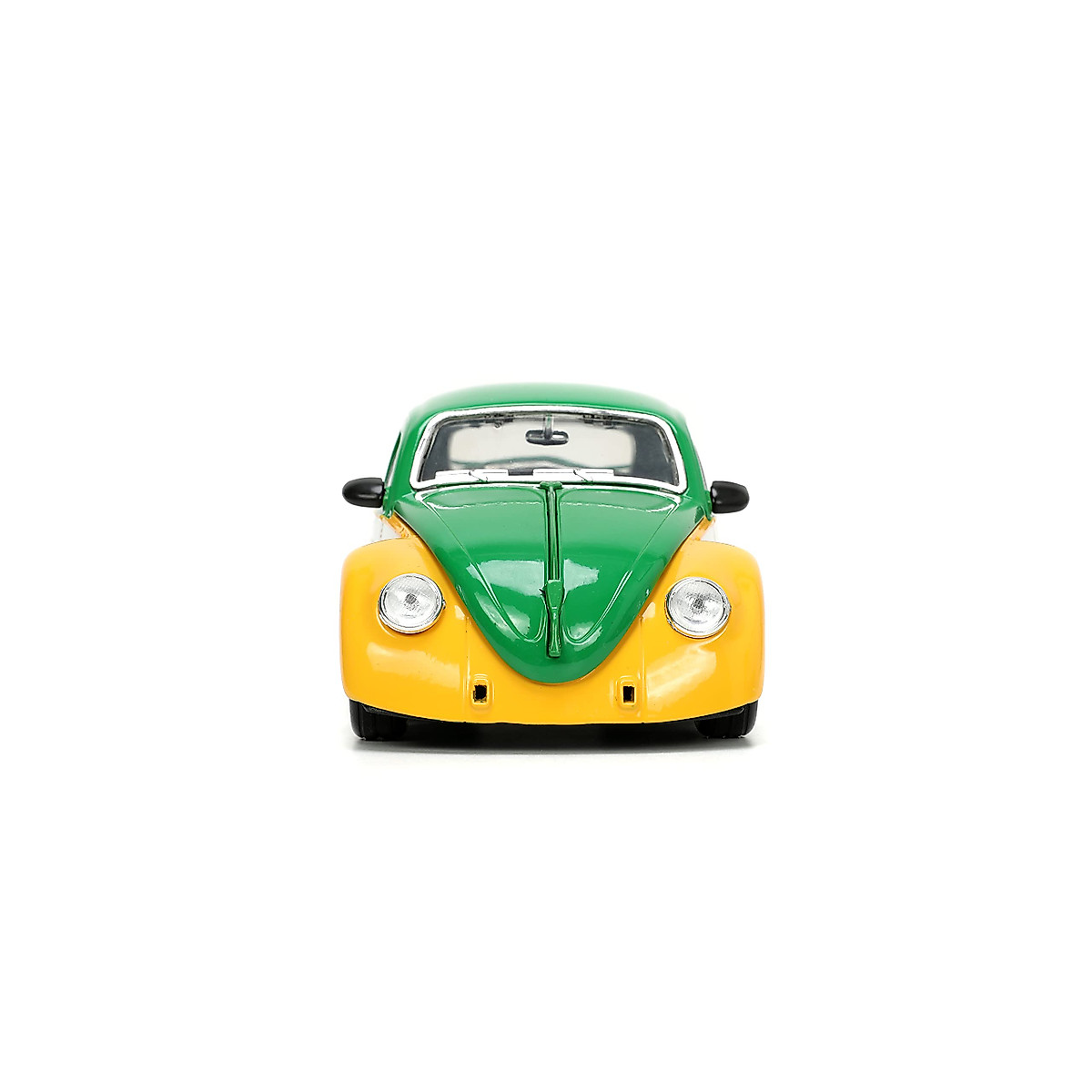 Jada Teenage Mutant Ninja Turtles 1:24 1959 Volkswagen Drag Beetle Die-cast Car & 2.75" Michelangelo Figure, Toys for Kids and Adults (33741)