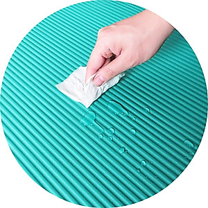 Fitvids Yoga Mat, 1/2-Inch Extra Thick High Density Exercise Mat, Anti-Tear Exercise Yoga Mat with Carrying Strap, Suitable for Various Yoga Exercises